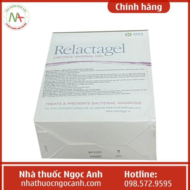 Thuốc Relactagel có tác dụng gì, có tốt không, giá bao nhiêu, mua ở đâu