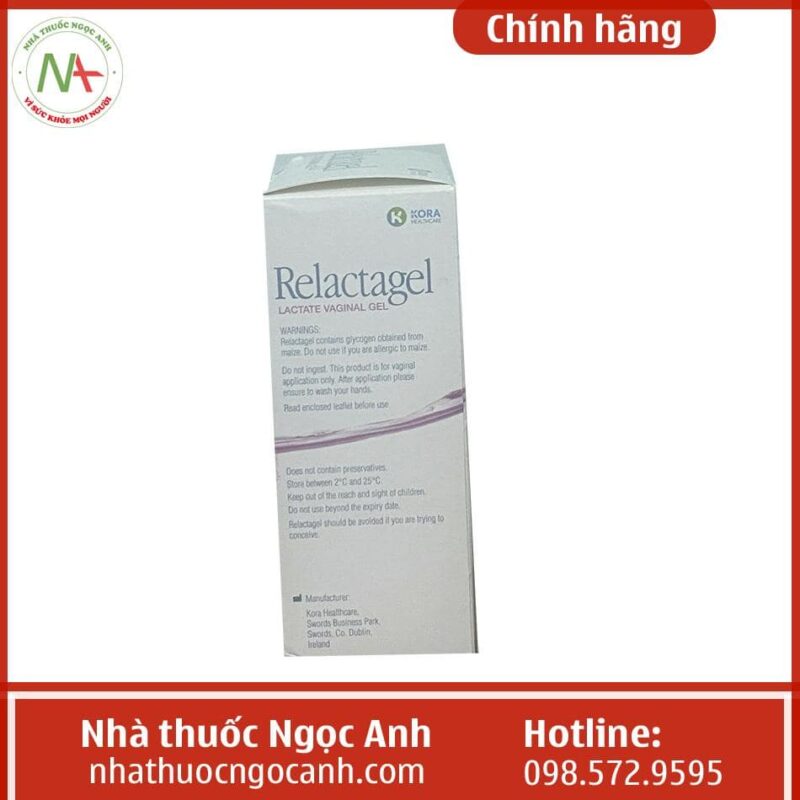 Thuốc Relactagel có tác dụng gì, có tốt không, giá bao nhiêu, mua ở đâu