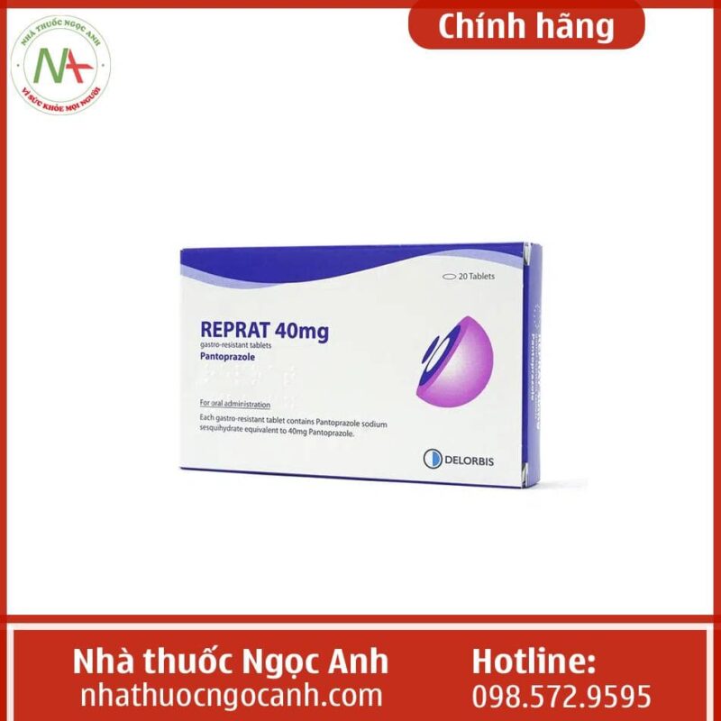 Thuốc Reprat 40mg của Đức là thuốc gì, giá bao nhiêu, mua ở đâu