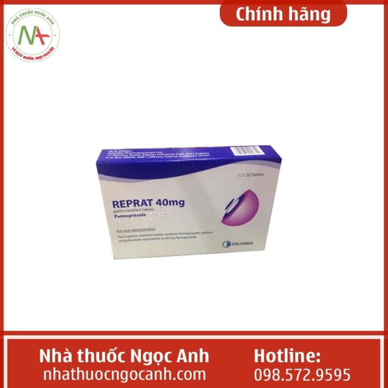 Thuốc Reprat 40mg của Đức là thuốc gì, giá bao nhiêu, mua ở đâu