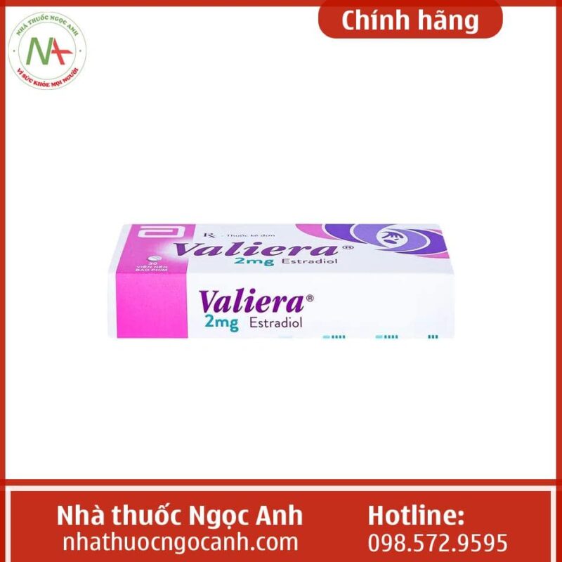 [CHÍNH HÃNG] Thuốc Valiera 2mg: Công dụng, liều dùng, giá bán