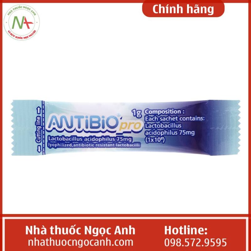 Thuốc Antibio Pro uống trước hay sau ăn, giá bao nhiêu, mua ở đâu
