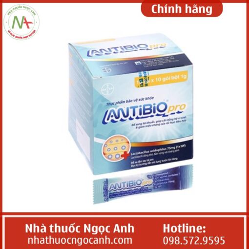 Thuốc Antibio Pro uống trước hay sau ăn, giá bao nhiêu, mua ở đâu