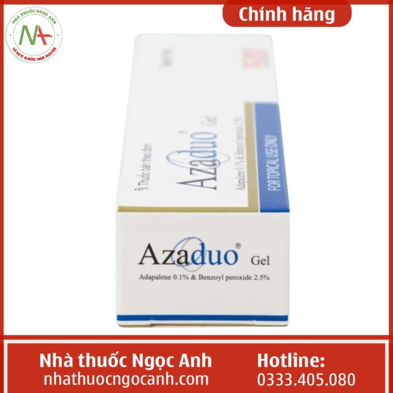 Thuốc Azaduo Gel 15g có đẩy mụn không, giá bao nhiêu, mua ở đâu