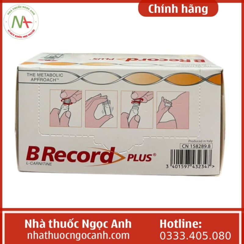 Thuốc B Record Plus có tác dụng gì, giá bao nhiêu, mua ở đâu?