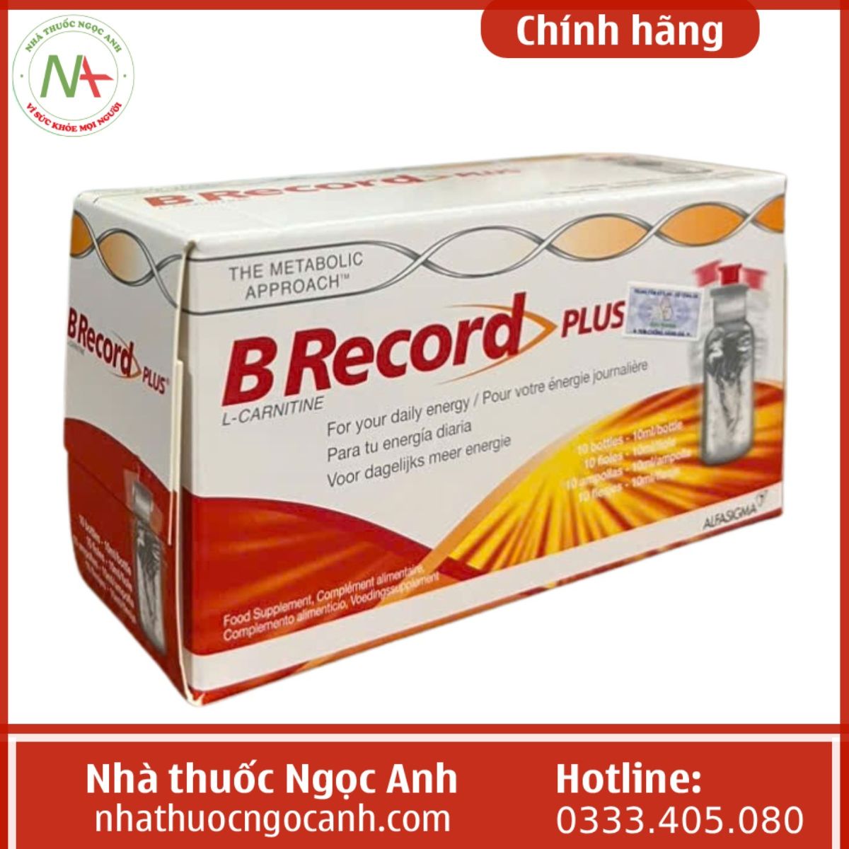 Thuốc B Record Plus có tác dụng gì, giá bao nhiêu, mua ở đâu?