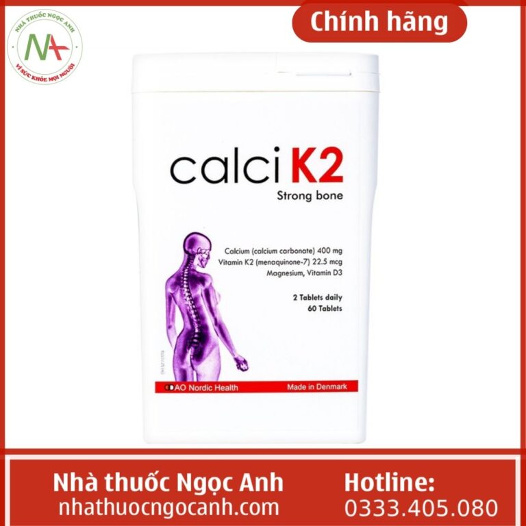 Thuốc Calci K2 Strong Bone có tốt không, giá bao nhiêu, mua ở đâu