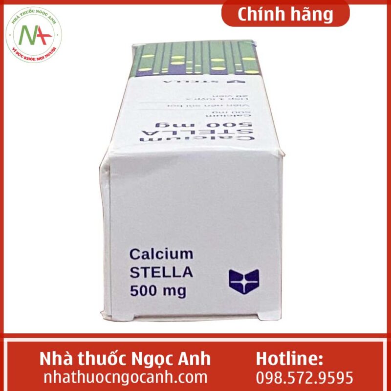 Thuốc Calcium Stella 500mg là thuốc gì, giá bao nhiêu, mua ở đâu