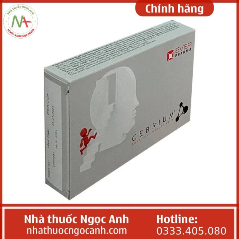Thuốc Cebrium Ever Pharma là thuốc gì, giá bao nhiêu, mua ở đâu