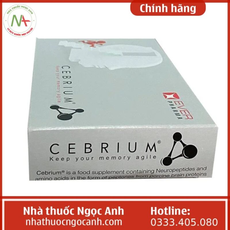 Thuốc Cebrium Ever Pharma là thuốc gì, giá bao nhiêu, mua ở đâu