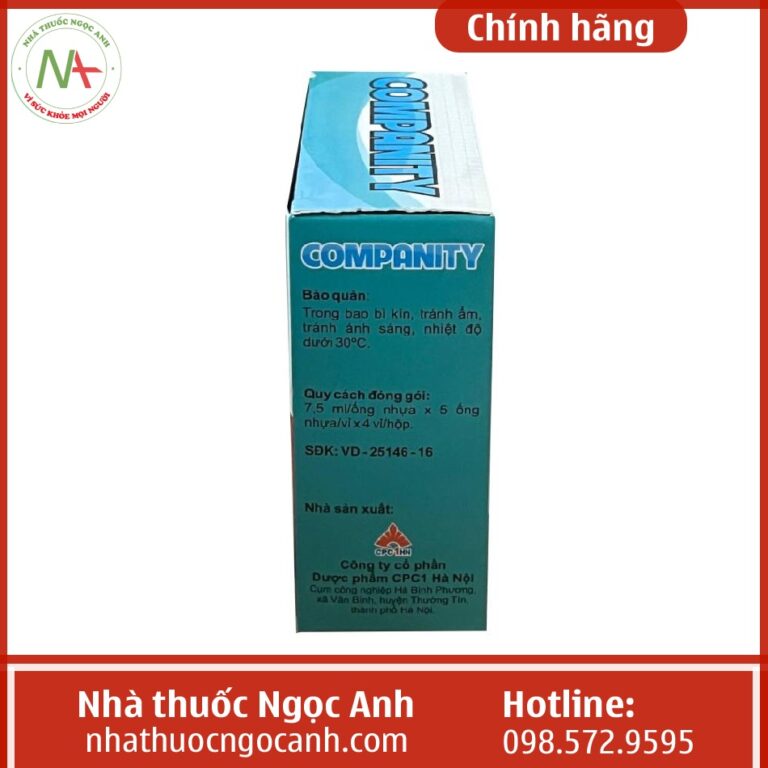 Thuốc Companity uống trước ăn hay sau ăn, giá bao nhiêu, mua ở đâu