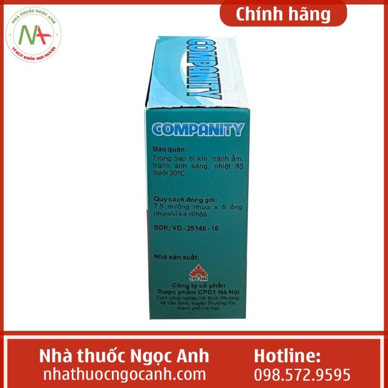 Thuốc Companity uống trước ăn hay sau ăn, giá bao nhiêu, mua ở đâu