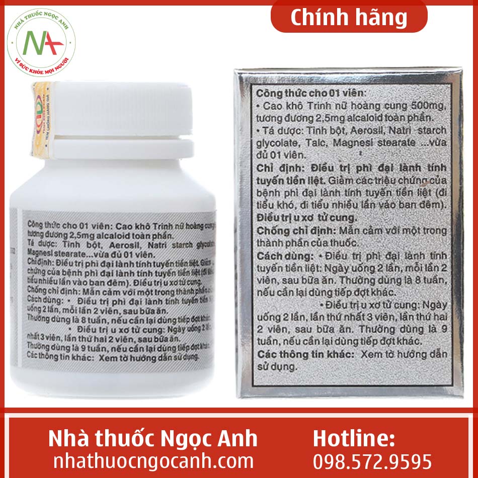 Thuốc Crila Forte 500mg là thuốc gì, giá bao nhiêu, mua ở đâu?
