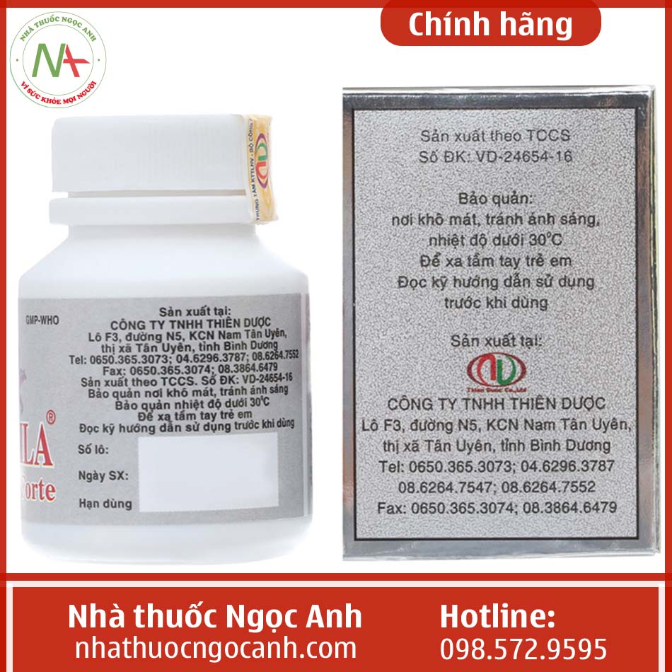 Thuốc Crila Forte 500mg là thuốc gì, giá bao nhiêu, mua ở đâu?