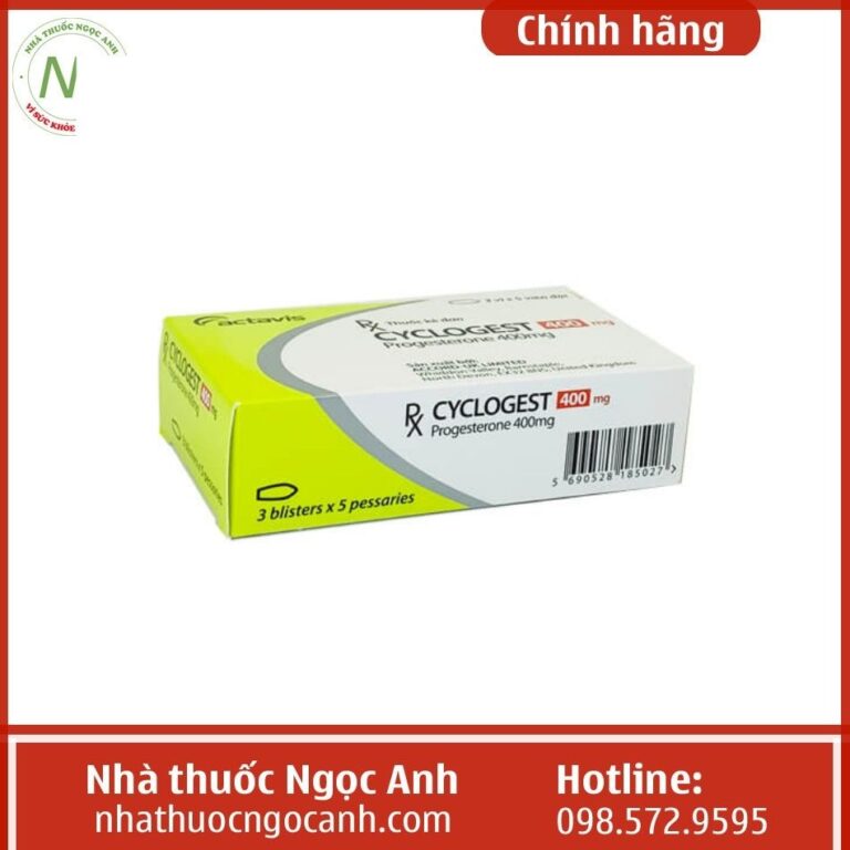 Thuốc Cyclogest 400 có công dụng gì, giá bao nhiêu, mua ở đâu?