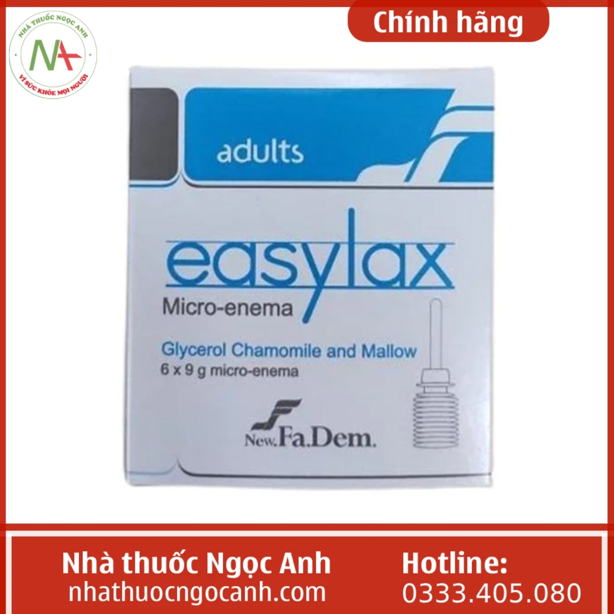 Thuốc Easylax Adults có tác dụng gì, giá bao nhiêu, mua ở đâu?