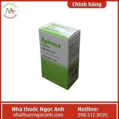 Epirosa Adults – Thuốc hỗ trợ điều trị táo bón ở người lớn tuổi