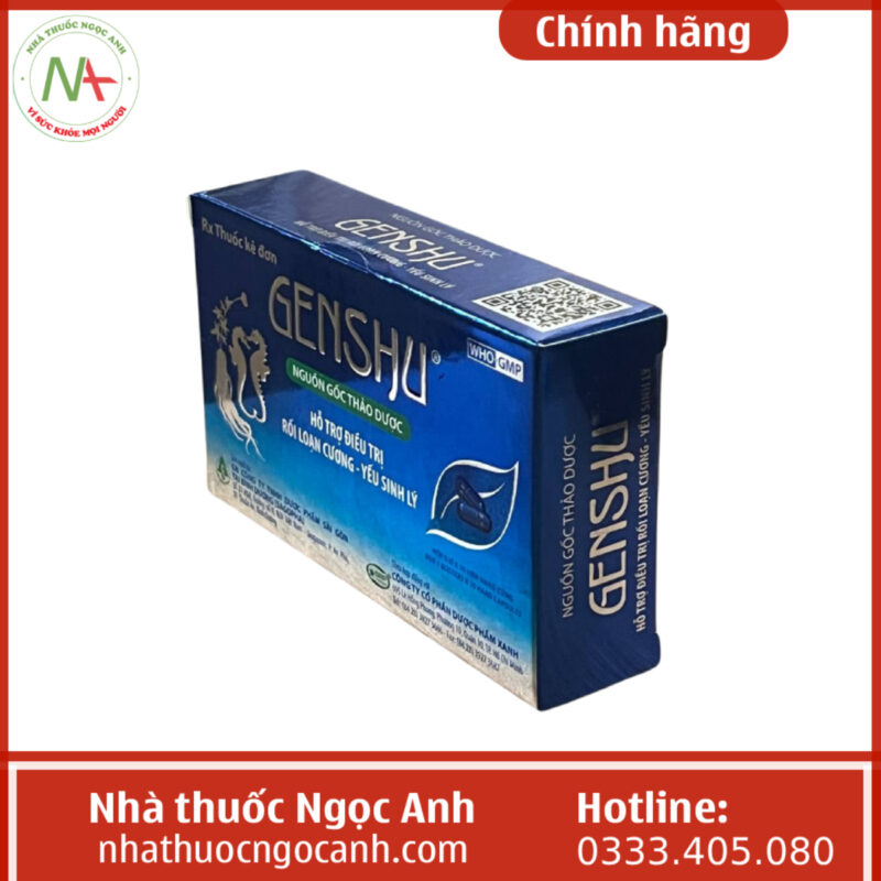 Thuốc Genshu uống trước hay sau ăn, giá bao nhiêu, mua ở đâu?