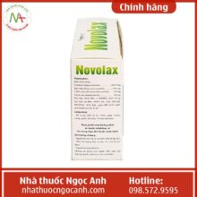 Novolax là thuốc gì, uống trước hay sau ăn, giá bao nhiêu, mua ở đâu