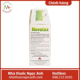 Novolax là thuốc gì, uống trước hay sau ăn, giá bao nhiêu, mua ở đâu