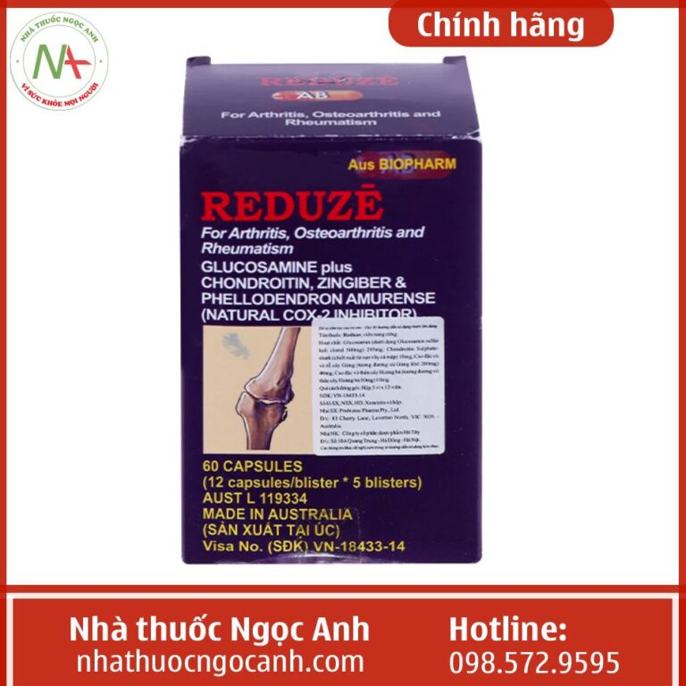 Thuốc Reduze là thuốc gì, thuộc nhóm nào, giá bao nhiêu, mua ở đâu?
