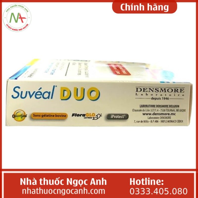 Thuốc Suveal Duo là thuốc gì, có tác dụng gì, giá bao nhiêu, mua ở đâu