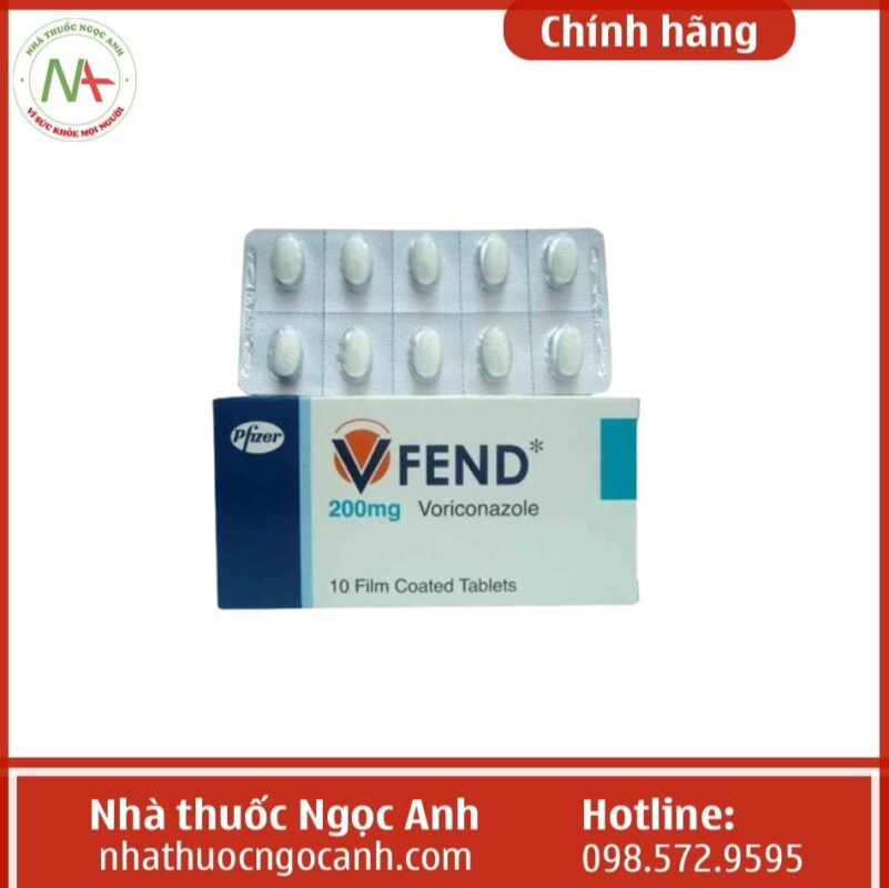[CHÍNH HÃNG] Thuốc Vfend 200mg: Công dụng, liều dùng, giá bán.