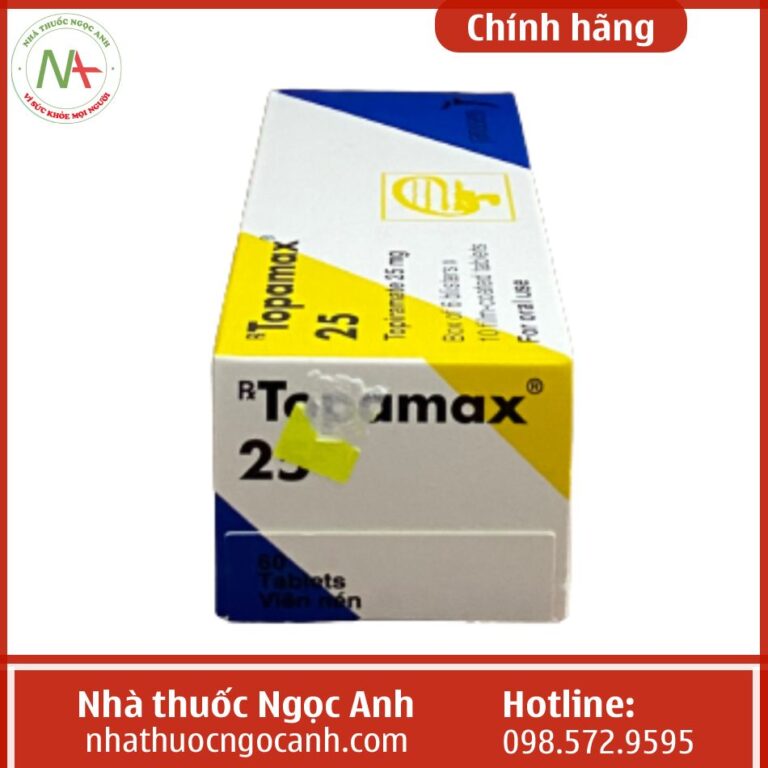 Thuốc Topamax 25 mg là thuốc gì, liều dùng, giá bao nhiêu, mua ở đâu