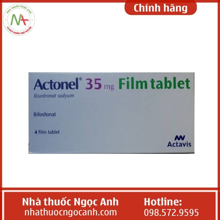 Thuốc Actonel Risedronate 25mg là thuốc gì, giá bao nhiêu, mua ở đâu