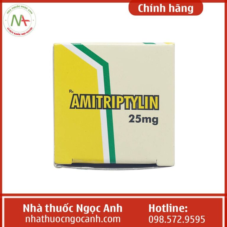 Thuốc Amitriptylin 25mg Danapha là thuốc gì, giá bao nhiêu, mua ở đâu