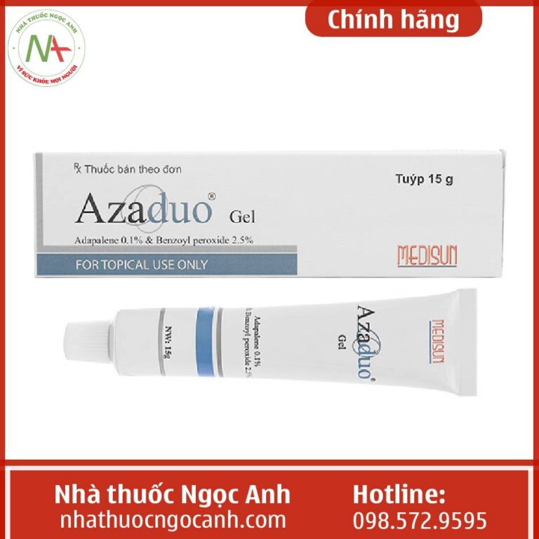 [CHÍNH HÃNG] Gel trị mụn Azaduo có hiệu quả không? Giá bao nhiêu?