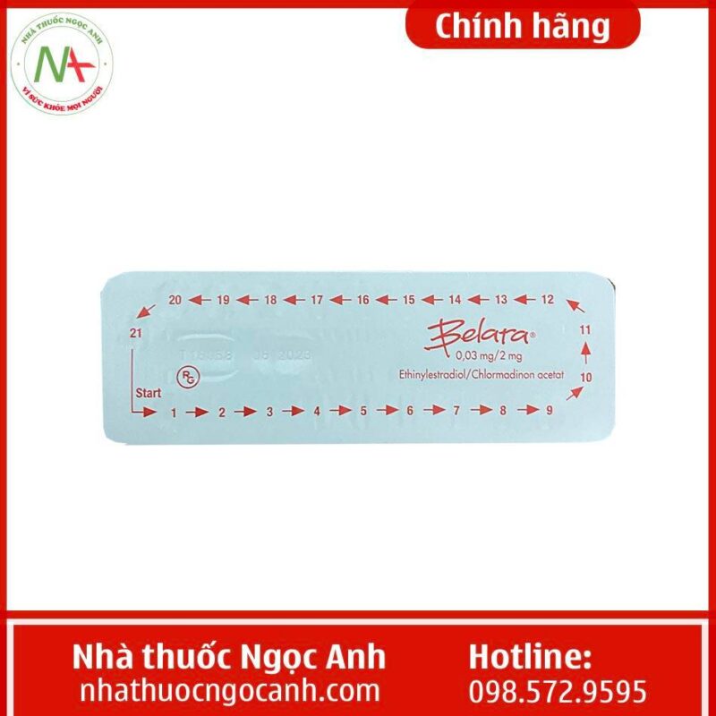 Thuốc Belara là thuốc gì, có tác dụng gì, giá bao nhiêu, mua ở đâu
