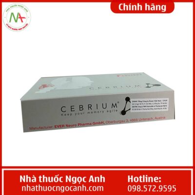 [CHÍNH HÃNG] Cebrium có tác dụng gì? Có tốt không? Mua ở đâu?