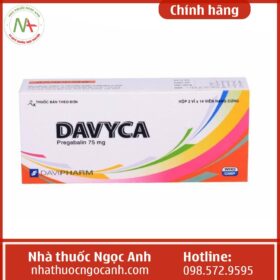 Thuốc Davyca 75mg là thuốc gì, trị bệnh gì, giá bao nhiêu, mua ở đâu