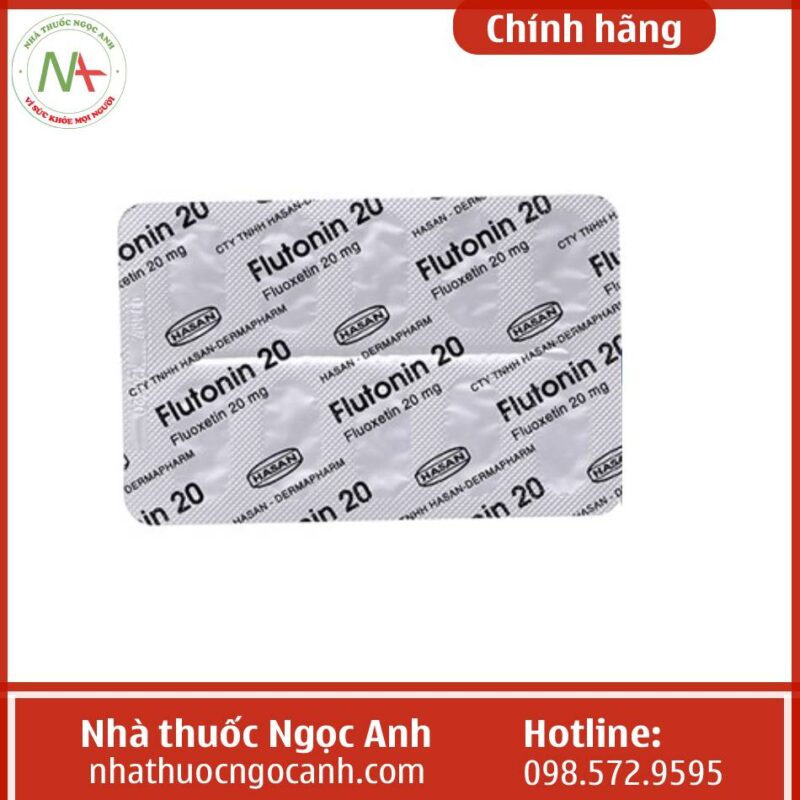 Thuốc Flutonin 20 là thuốc gì, tác dụng gì, giá bao nhiêu, mua ở đâu