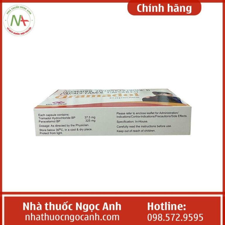 Thuốc Gramadol Capsules là thuốc gì, mua ở đâu, giá bao nhiêu?