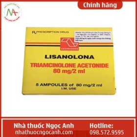 Thuốc Lisanolona 80mg/2ml là thuốc gì, giá bao nhiêu, mua ở đâu