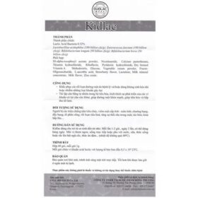 Kidlac là thuốc gì, có tác dụng gì? Giá bao nhiêu? Mua ở đâu?