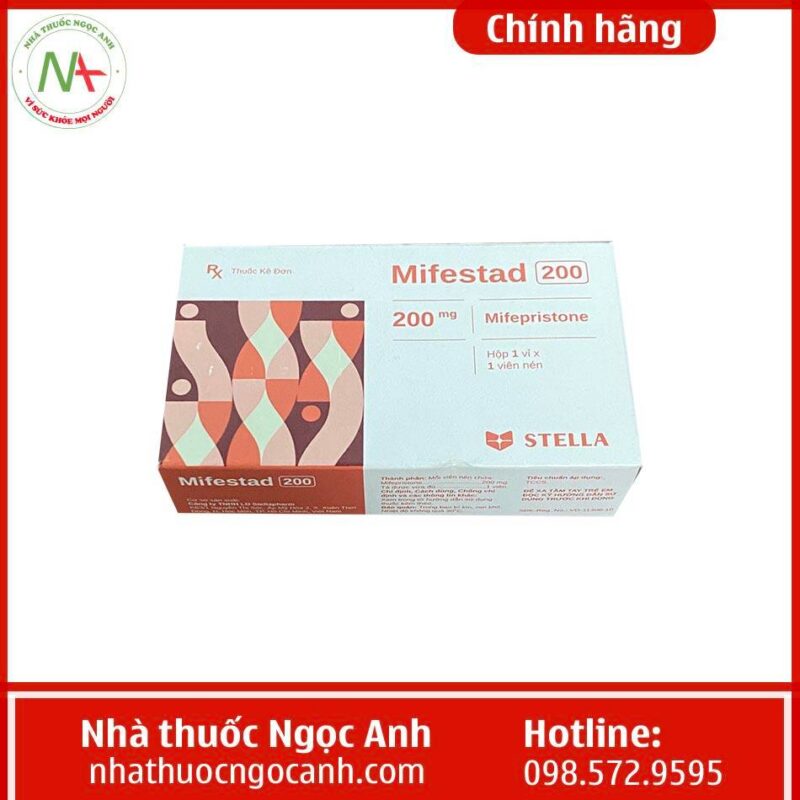 Thuốc Mifestad 10 - thuốc kế đơn tránh thai khẩn cấp chính hãng.