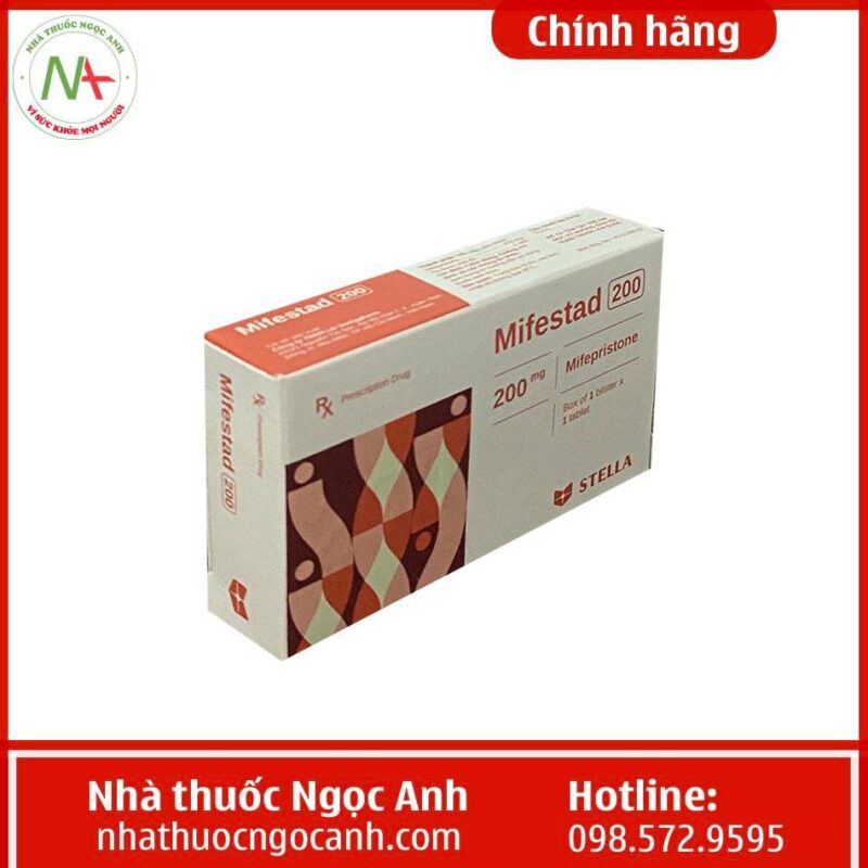 Thuốc Mifestad 200 là thuốc gì, công dụng, giá bao nhiêu, mua ở đâu