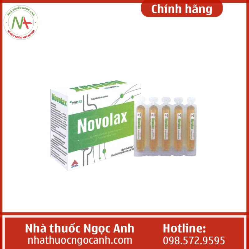 [CHÍNH HÃNG] Novolax: Công dụng, liều dùng, giá bán