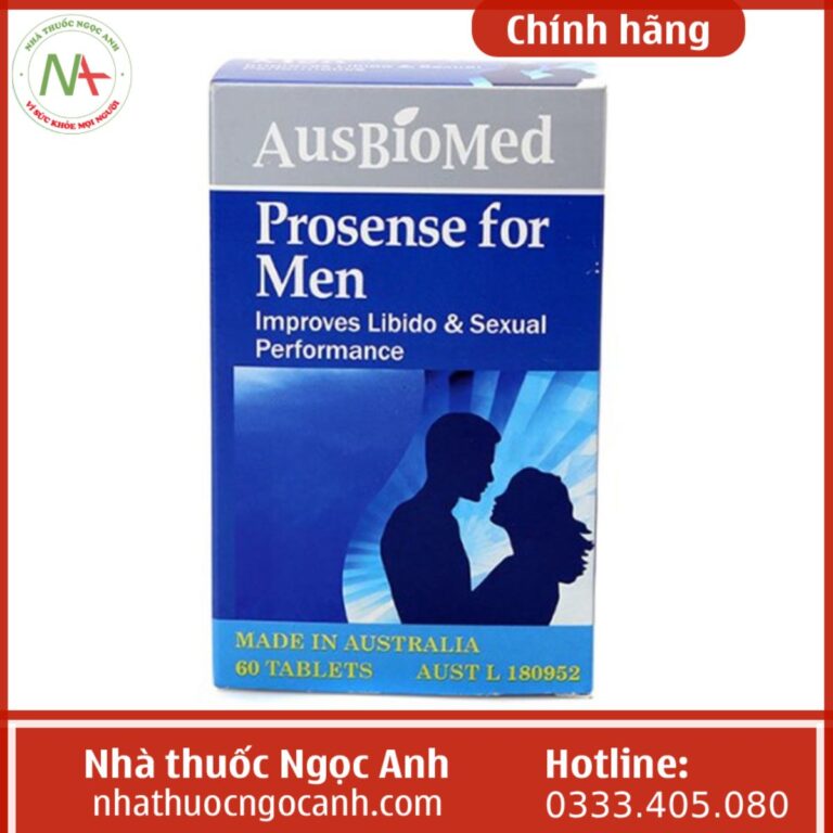 Thuốc Prosense For Men có tác dụng gì, giá bao nhiêu, mua ở đâu