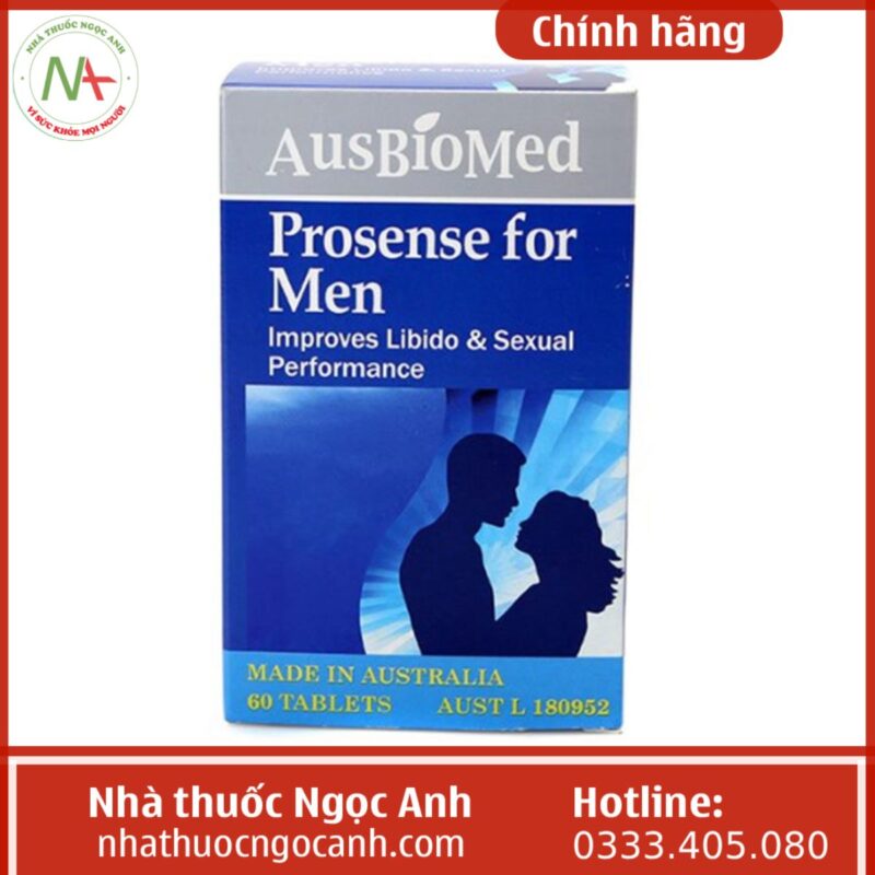 Thuốc Prosense For Men có tác dụng gì, giá bao nhiêu, mua ở đâu