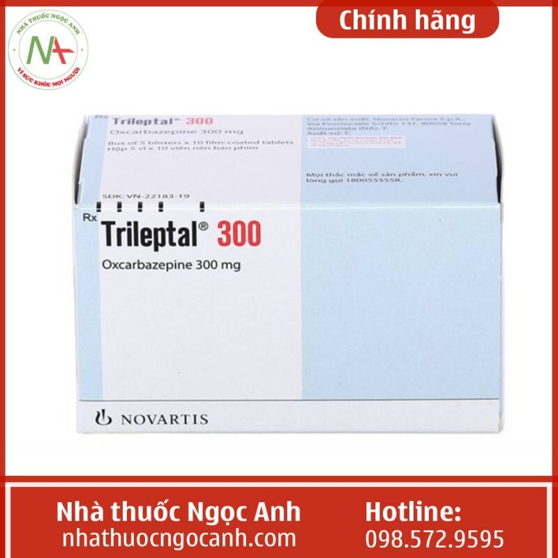 Thuốc Trileptal 300 mg là thuốc gì, tác dụng phụ, giá bao nhiêu, mua ở đâu