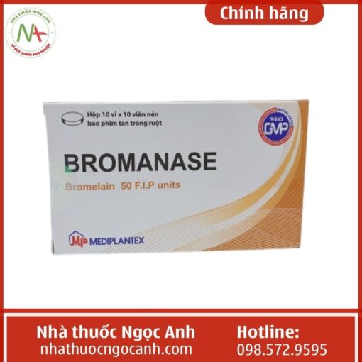 Bromanase 50mg có công dụng, liều dùng và giá bán như thế nào?