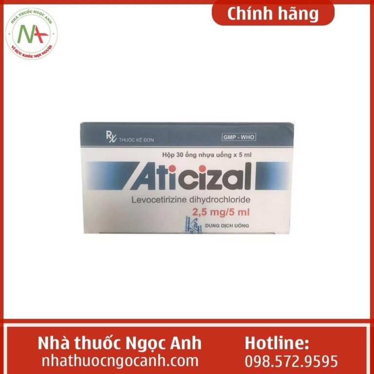 Thuốc Aticizal có tác dụng gì? Giá bao nhiêu? Mua ở đâu?