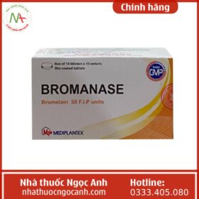 Thuốc Bromanase 50 là thuốc gì, có tác dụng gì, giá bao nhiêu, mua ở đâu