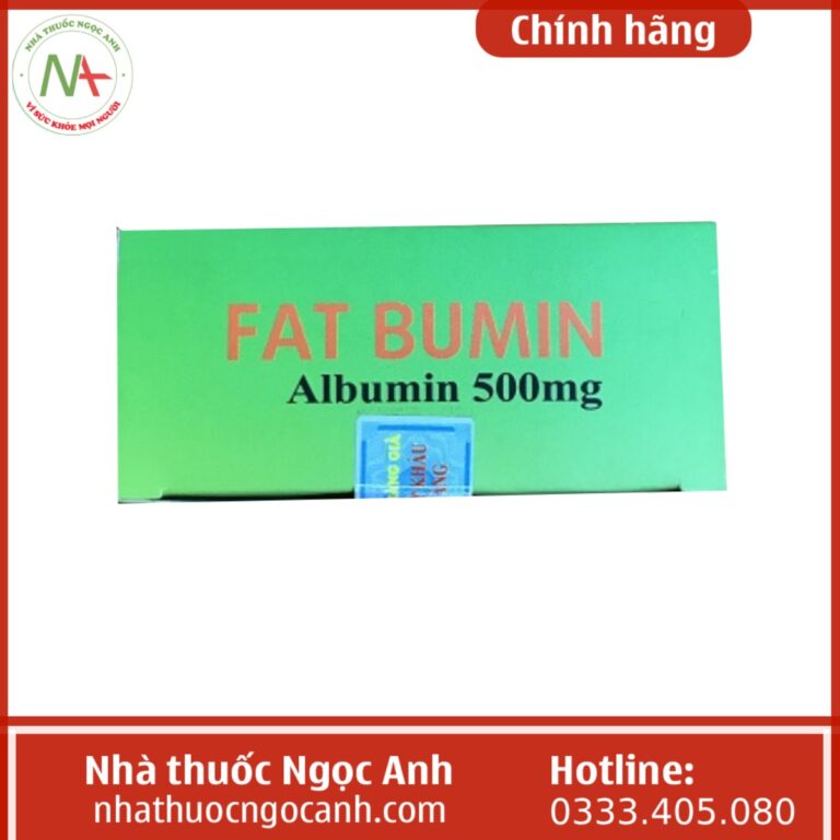 Thuốc Fat Bumin là thuốc gì, có tác dụng gì, giá bao nhiêu, mua ở đâu