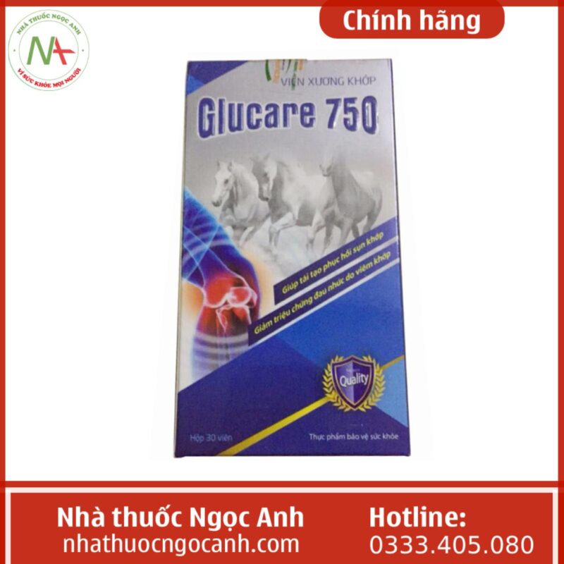 Glucare 750 là thuốc gì, có tác dụng gì, giá bao nhiêu, mua ở đâu?