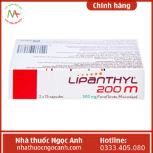 Thuốc Lipanthyl 200M có tác dụng gì, giá bao nhiêu, mua ở đâu?